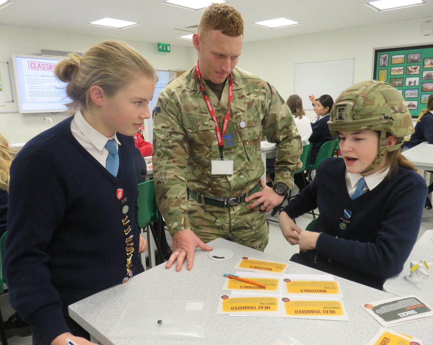 British Army Science visit Heathfield - Heathfield School
