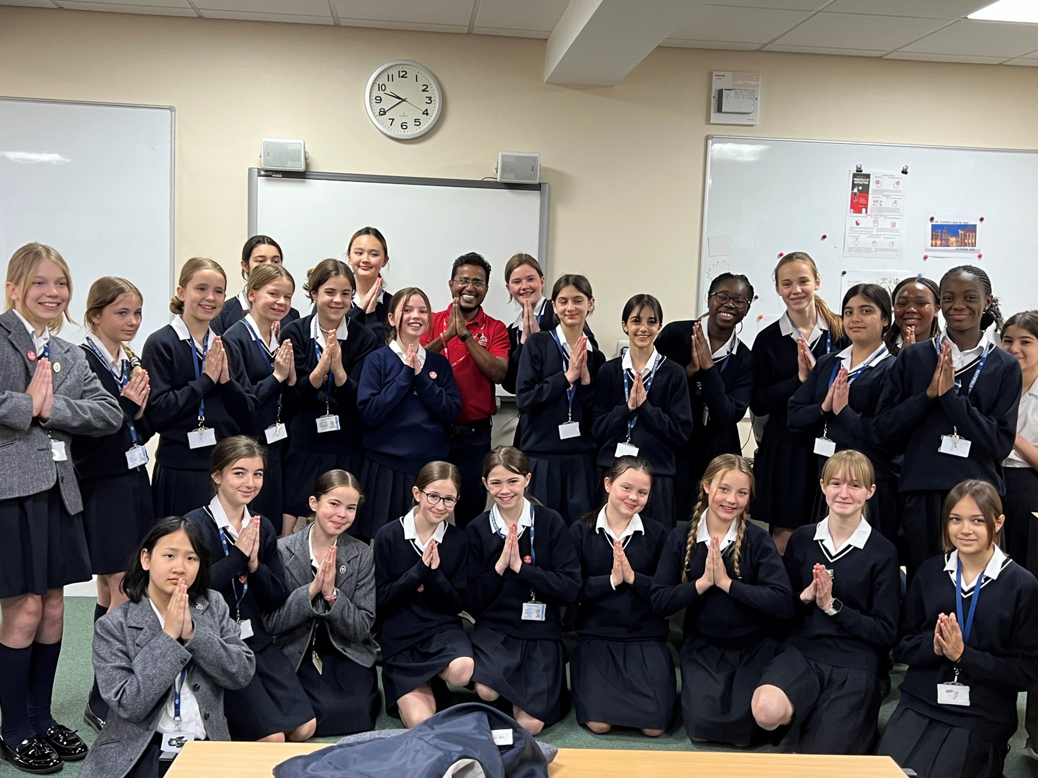 OSCAR Foundation Visit - Heathfield School