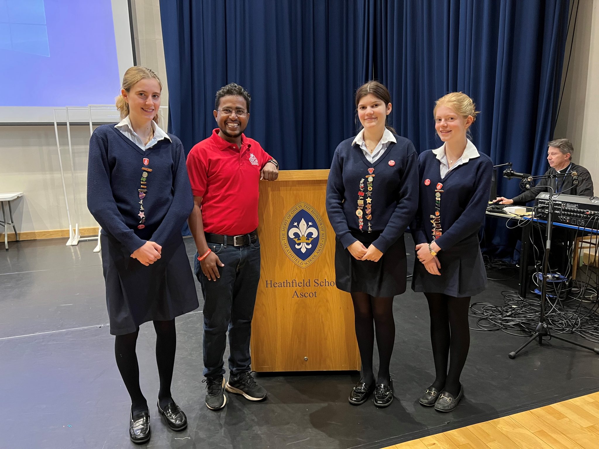 OSCAR Foundation Visit - Heathfield School